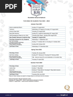 Ucd Key Dates | PDF | Academic Term