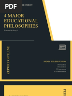 Foundation of Education | PDF | Learning | Philosophy Of Education