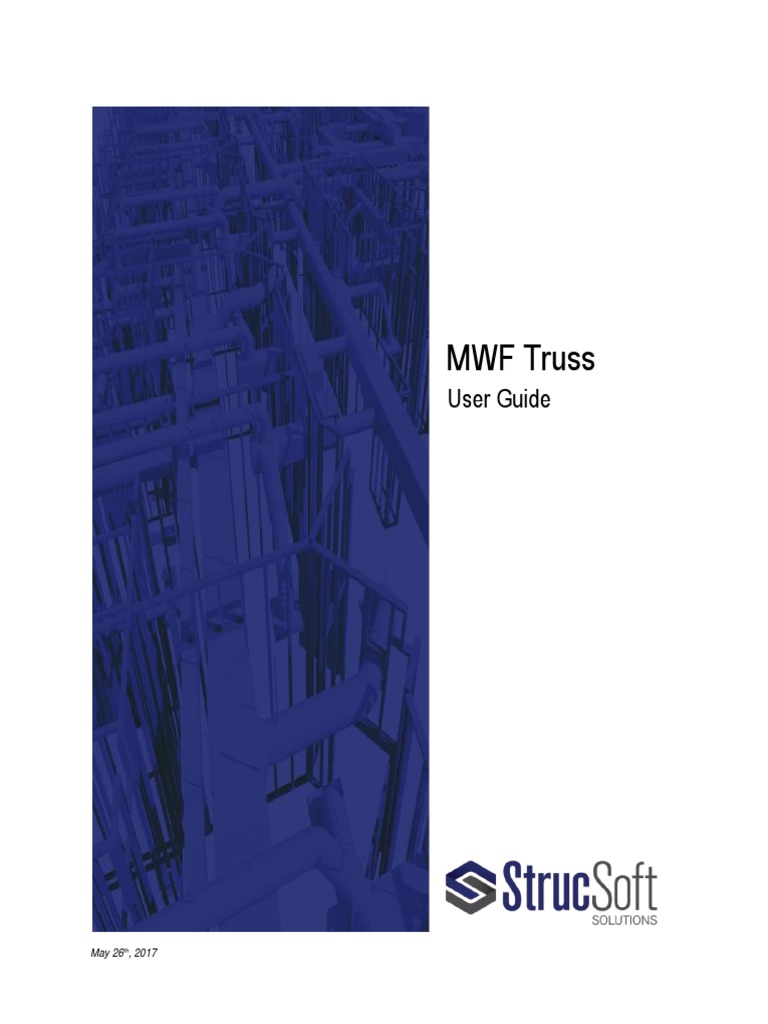 MWF Truss: User Guide | Download Free PDF | Truss | Roof