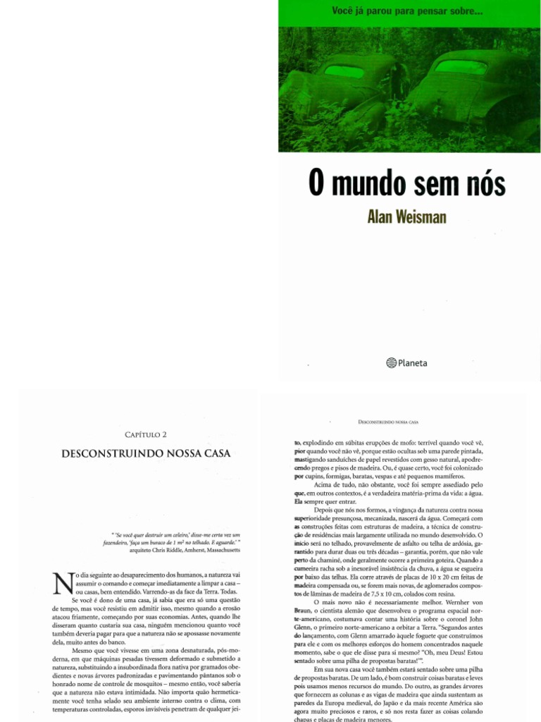 O Mundo Sem Nos Alan Weisman | PDF