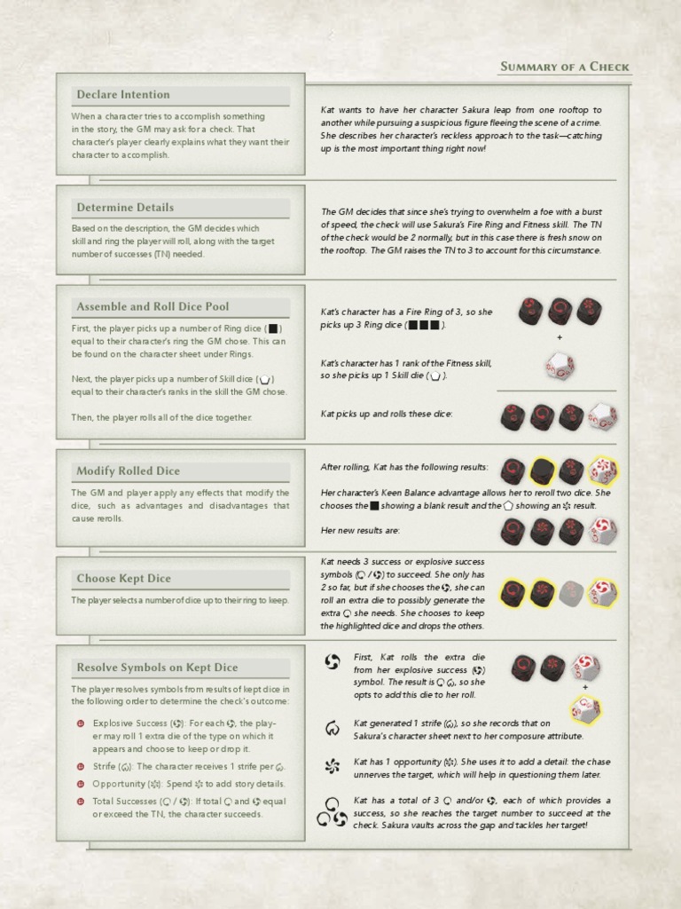 Legend of The Five Rings - (5th Edition) - 24 | PDF | Dice | Gaming