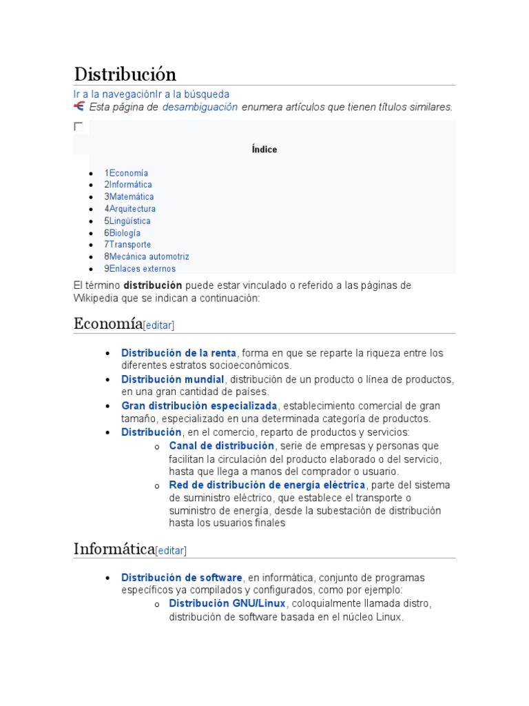 Tipos de Distribución en Negocios | PDF | Distribución de Linux ...