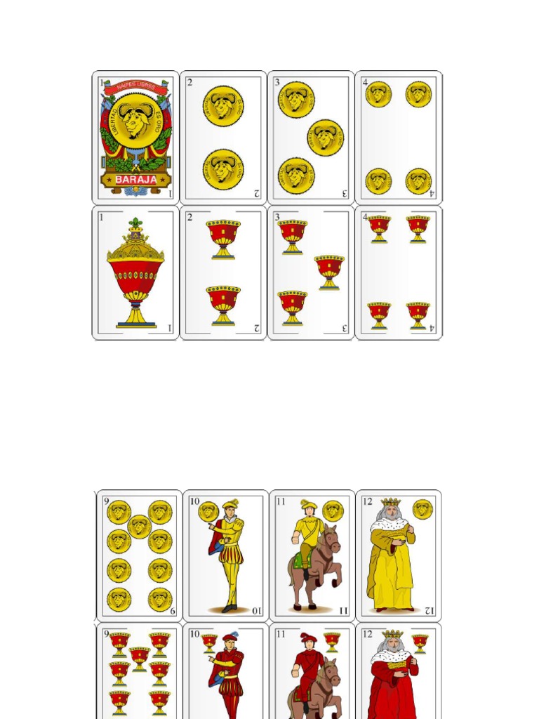 Baraja para Imprimir | PDF