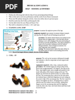 Stork Balance Stand Test Protocol | PDF | Sports | Recreation