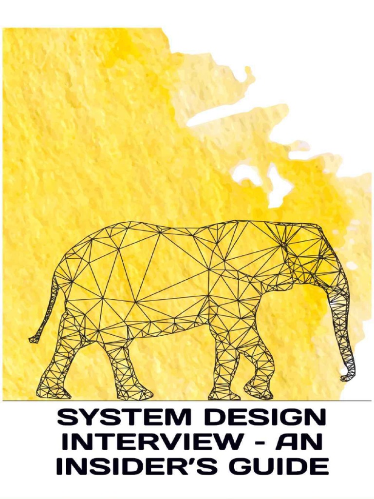 System Design Interview - An Insider's Guide | PDF | Cache (Computing ...