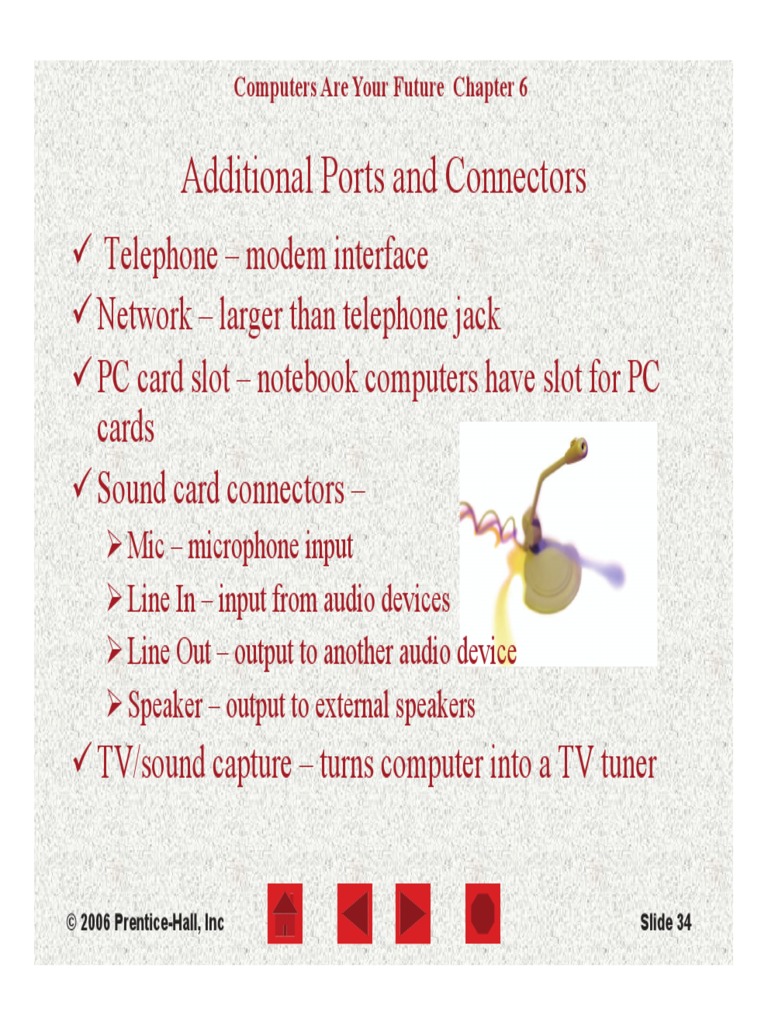 Additional Ports and Connectors | PDF