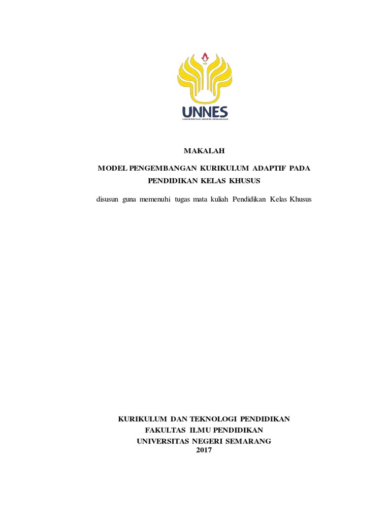 Model Omisi dalam Pembelajaran Inklusif | PDF