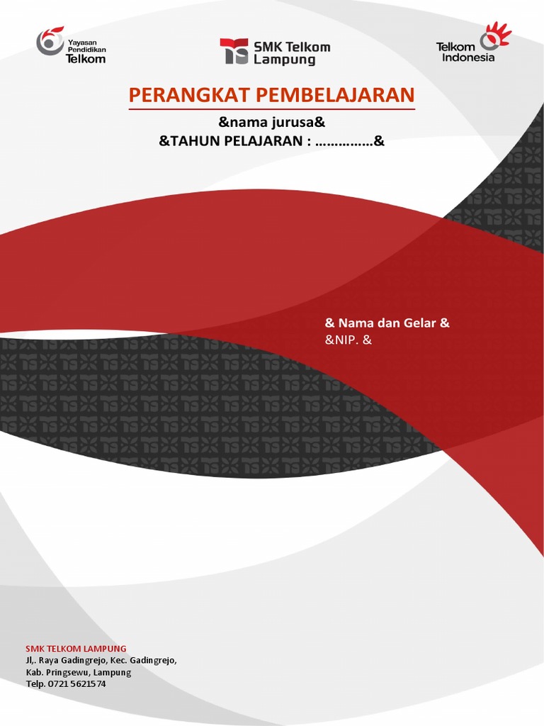 Template cOVER RPP 1 lEMBAR Kimia | PDF | Komputer