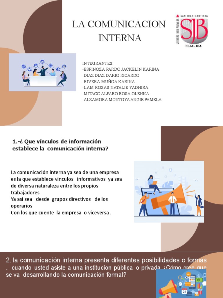 Comunicacion Interna | PDF
