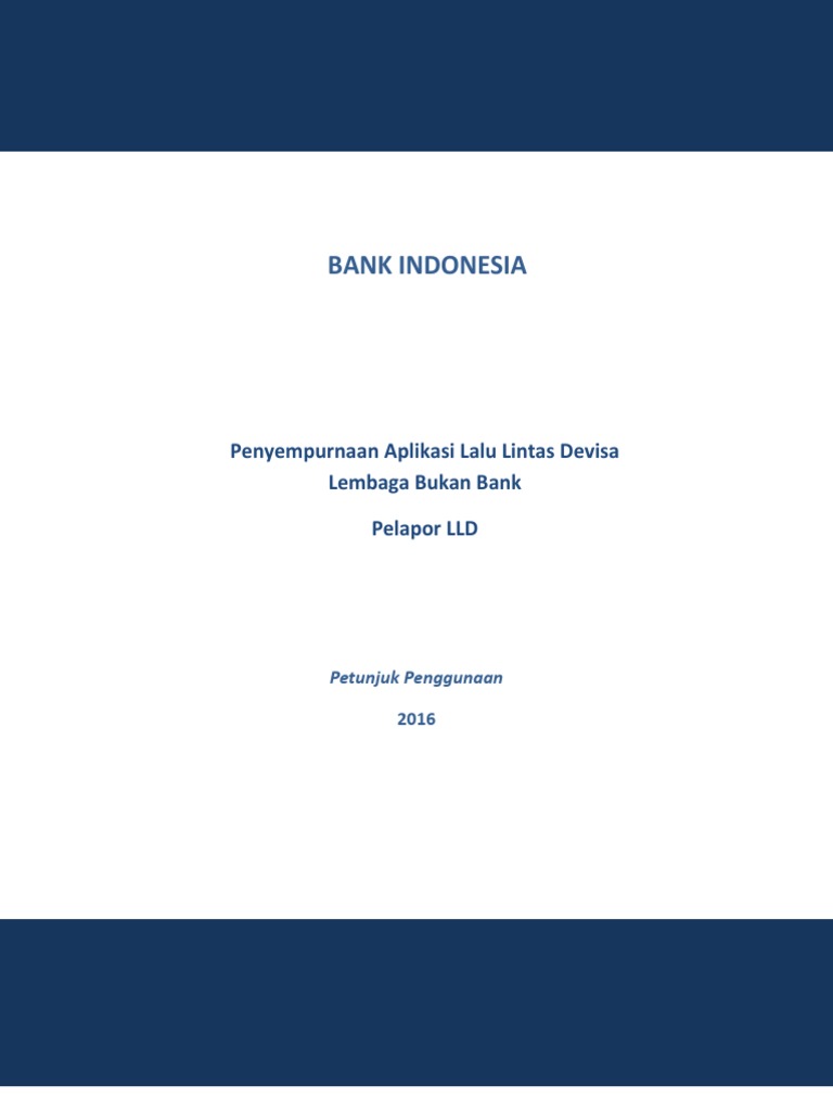 Petunjuk Penggunaan Aplikasi LLD | PDF