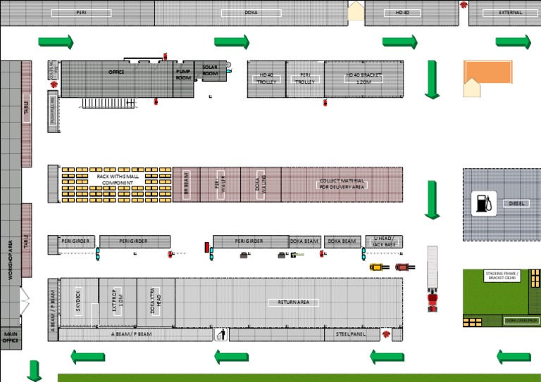Warehouse Plan Original | PDF