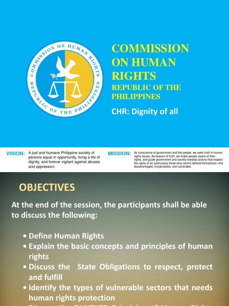 Basic Human Rights and The Protection of Special Vulnerable Groups ...