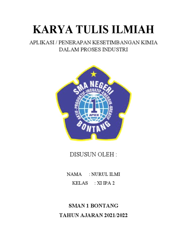 Karya Tulis Ilmiah (Nurul Ilmi - Xi Ipa 2) | PDF | Griya & Taman ...