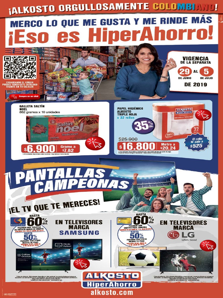Catalogo Alkosto Bogota 290619 | PDF