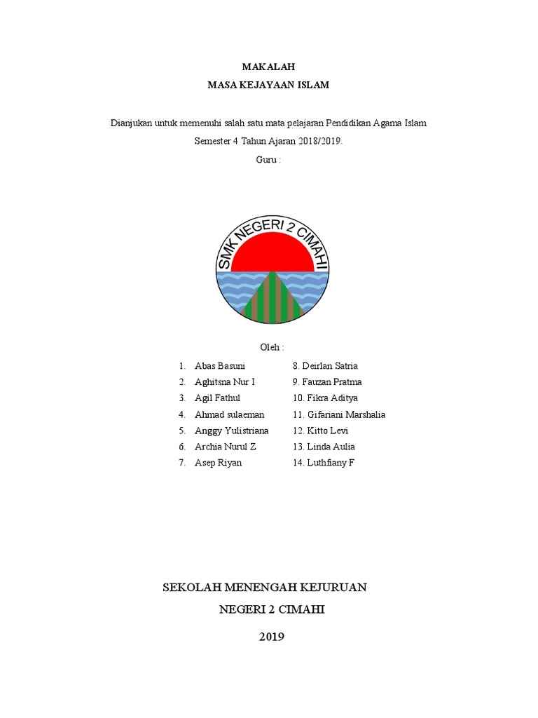 Masa Kejayaan Islam dan Periodesasinya | PDF | Sejarah