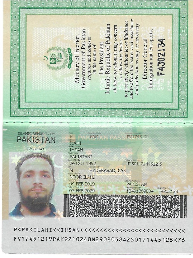 14 11 2021 Passport Scan | PDF