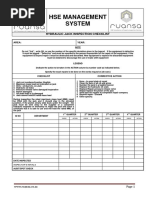 Weighbridge Preventive Maintenance Checklist | PDF | Electrical ...