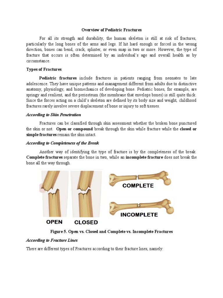 Pediatric Fracture Guide | PDF | Bone | Clinical Medicine
