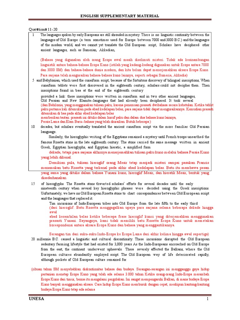 Reading Practice | PDF