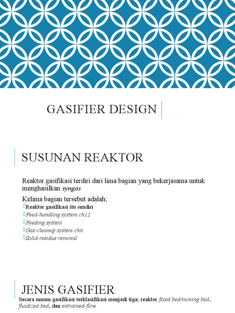 Gasifier Design | PDF