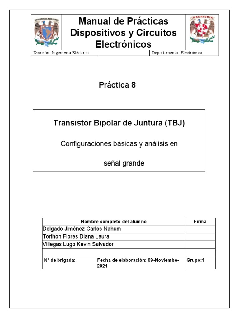 Practica 7 DyCE | PDF | Transistor | Mosfet