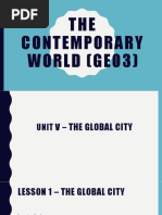 The Global City | PDF | Globalization | Space