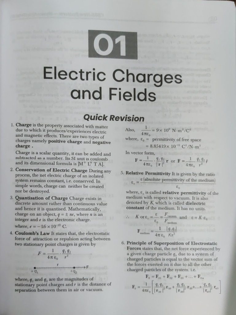 Understanding Electric Charges and Fields: A Concise Guide to Key ...
