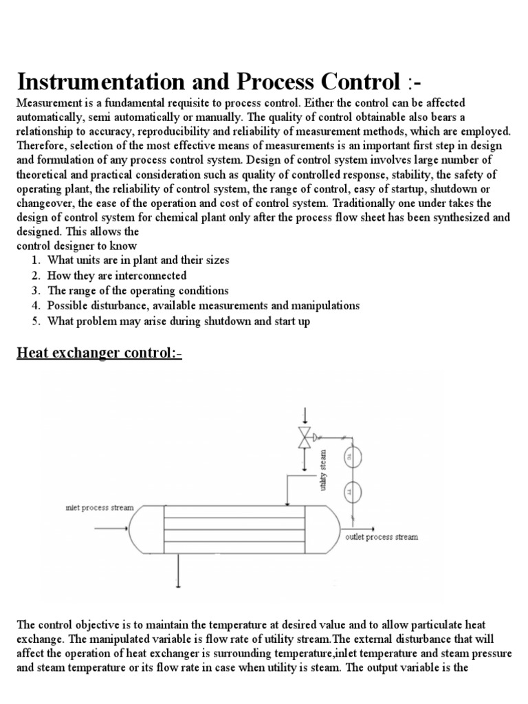 Control Scheme of Distillation Column | PDF | Control Theory | Distillation