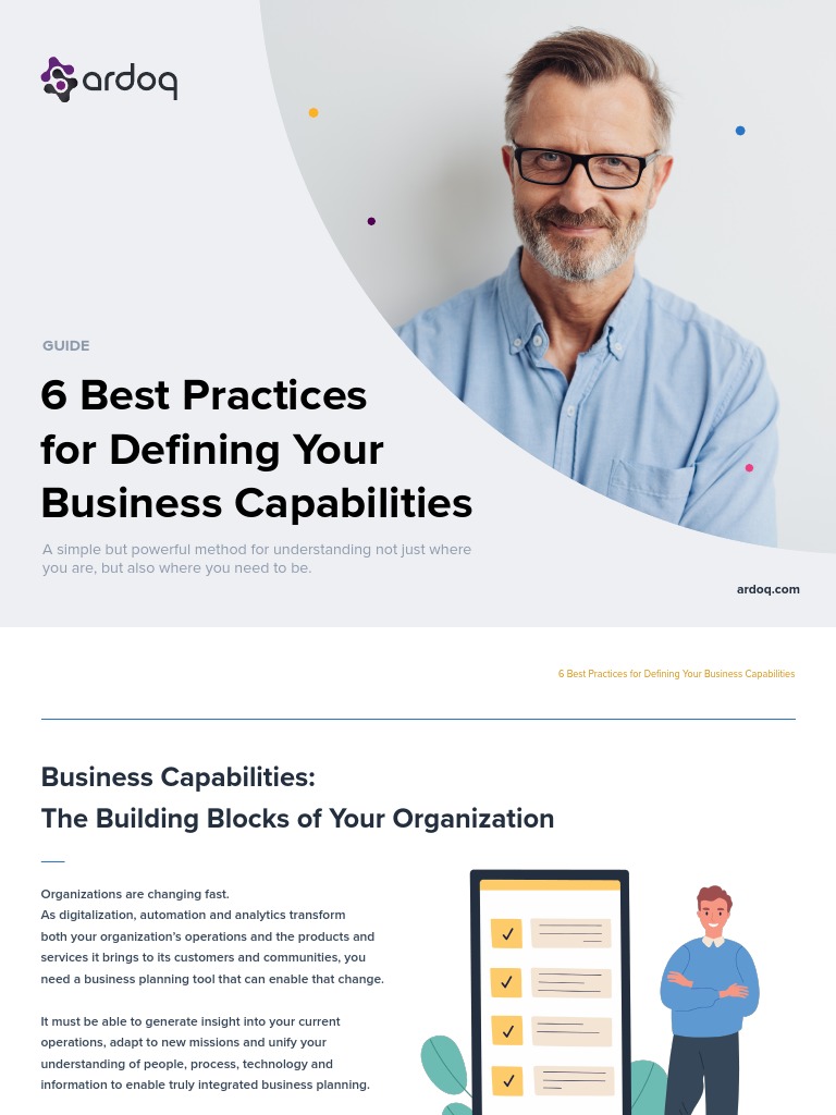 6 Best Practices For Defining Your Business Capabilities: Guide | PDF ...