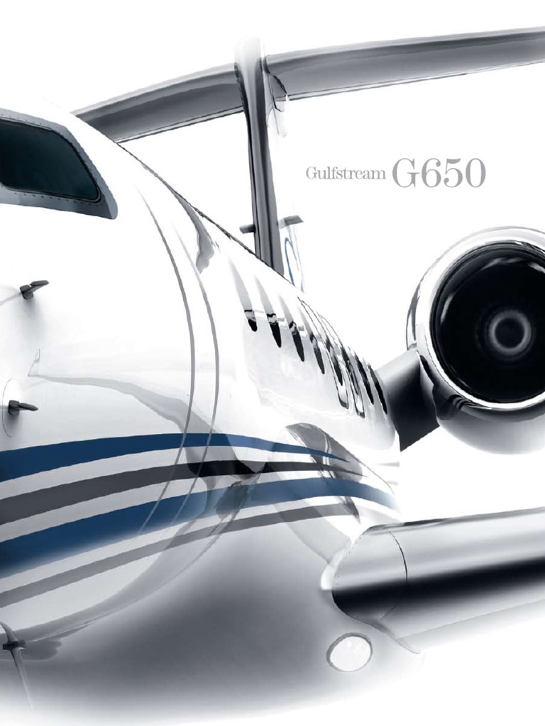 Gulfstream G650 Product Brochure | PDF | Aircraft Configurations | Jet ...