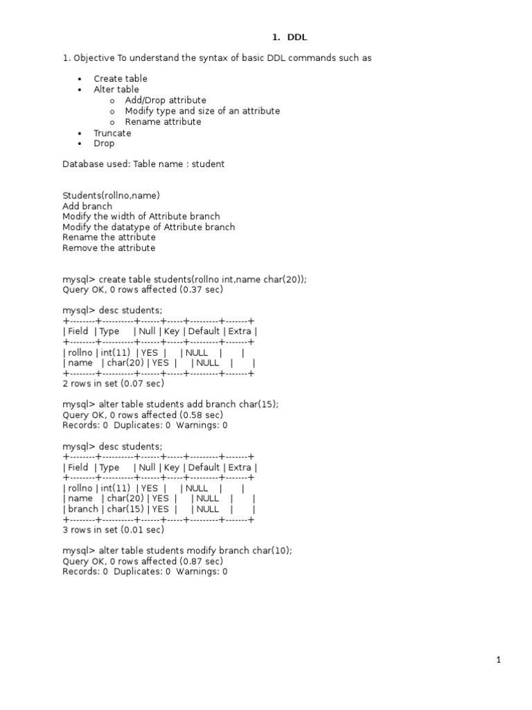 DBMS Lab Record - Old | PDF | Information Retrieval | Data