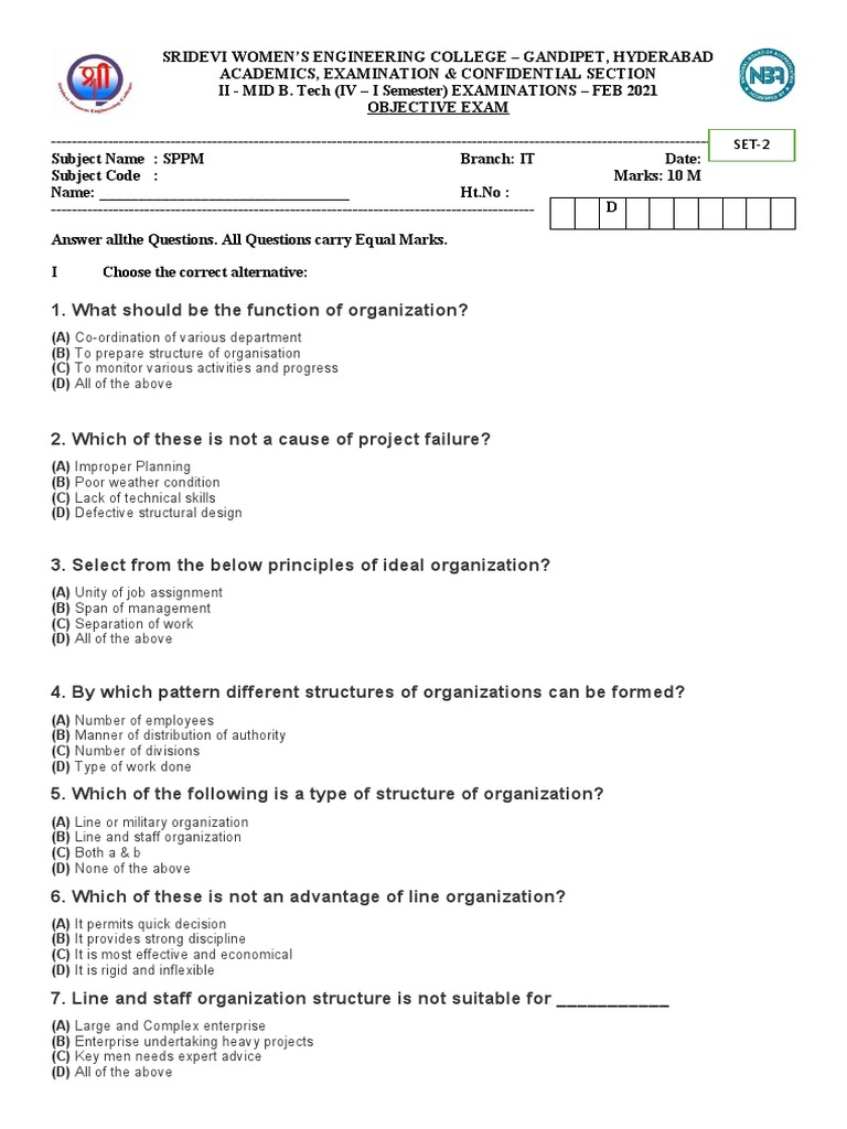 SPPM Set2 .Bits | PDF | Business | Evaluation