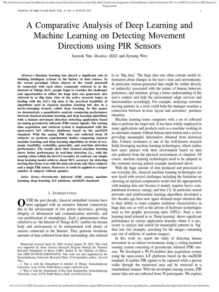 A Comparative Analysis of Deep Learning and Machine Learning | PDF ...