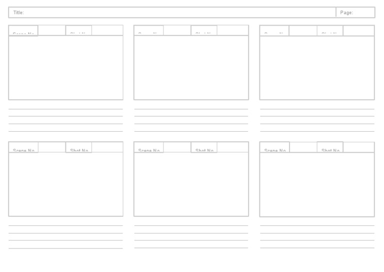 Breakdown of Scenes and Shots for an Untitled Film Project | PDF