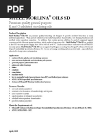 Shell Vitrea Oils Overview | PDF | Viscosity | Bearing (Mechanical)