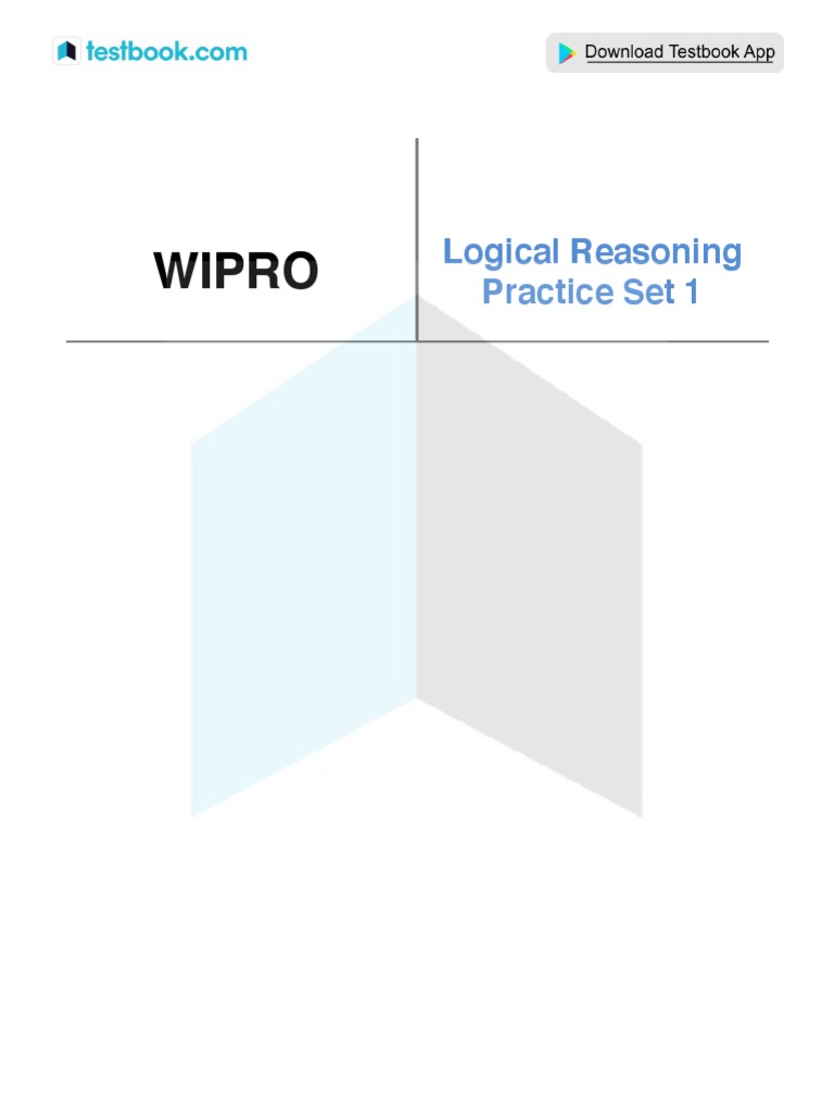 Wipro Logical Reasoning Practice Set 1 263b5a8d | PDF | Argument | Question Wipro Logical Reasoning Practice Set 1 263b5a8d | PDF | Argument | Question