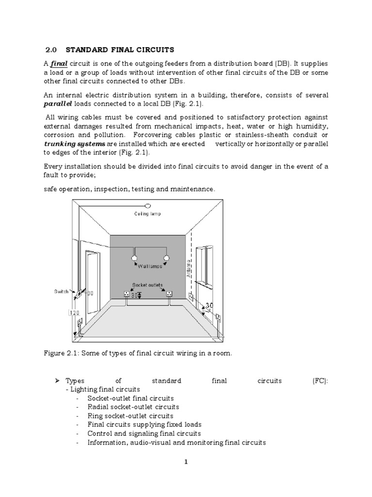 Standard Final Circuit | PDF | Ac Power Plugs And Sockets | Fuse ...