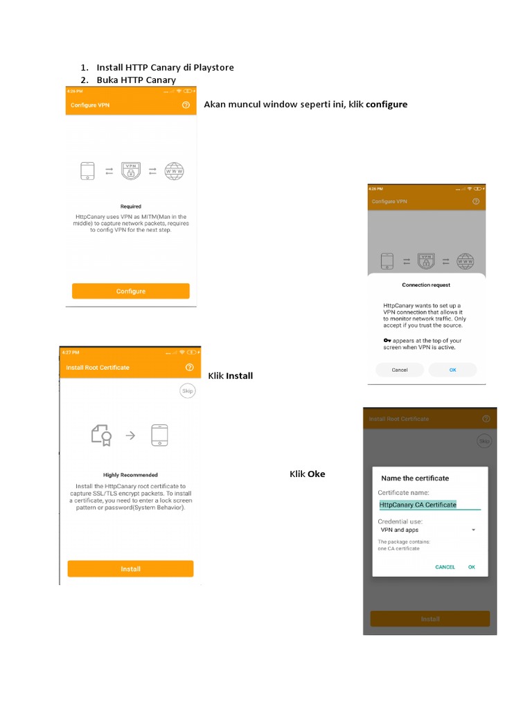 HTTP Canary Tutorial | PDF