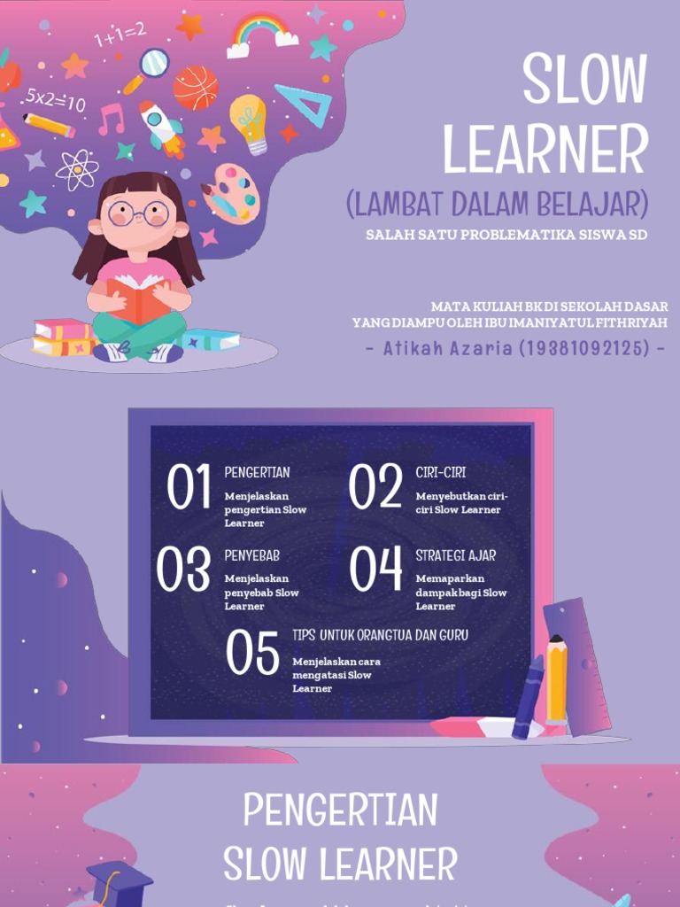Slow Learner | PDF