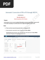 Logon SAP and Enter T-Code: ME51N in Command Field & Then Execute | PDF ...