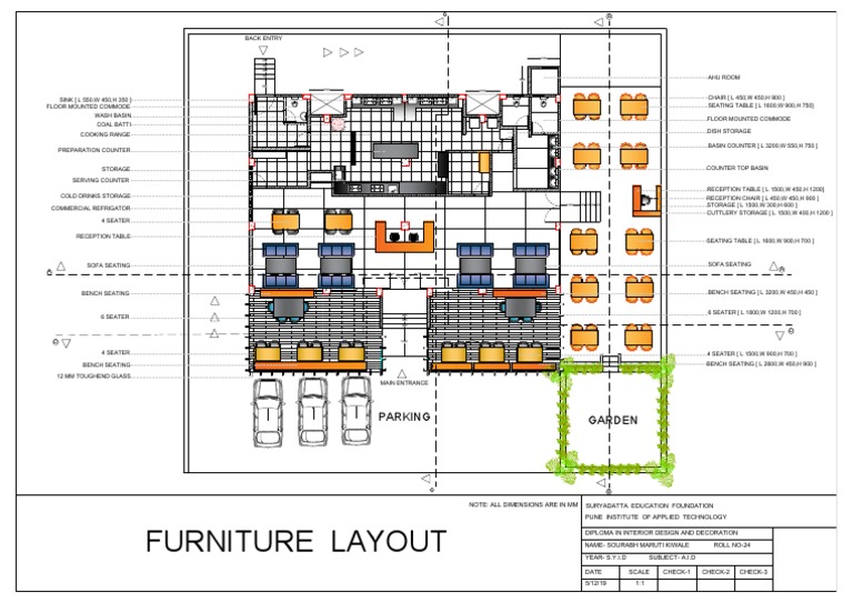 Suryadatta Institute of Interior Design-FINAL-FURNITURE PDF | PDF ...