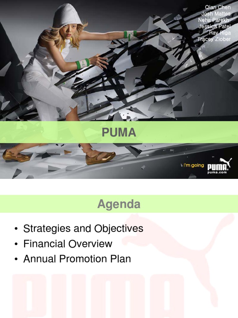 PUMA Promotion Plan Final | PDF | Adidas | Brand