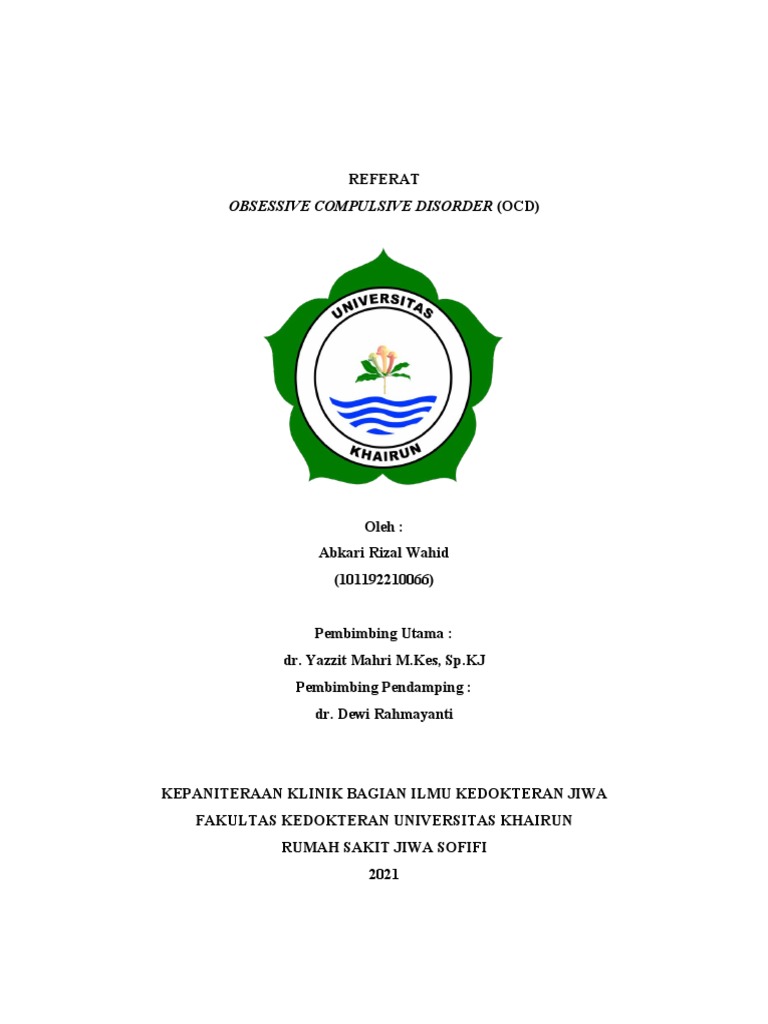 Memahami Gangguan OCD: Gejala dan Tatalaksana | PDF | Pengembangan Diri | Sains & Matematika