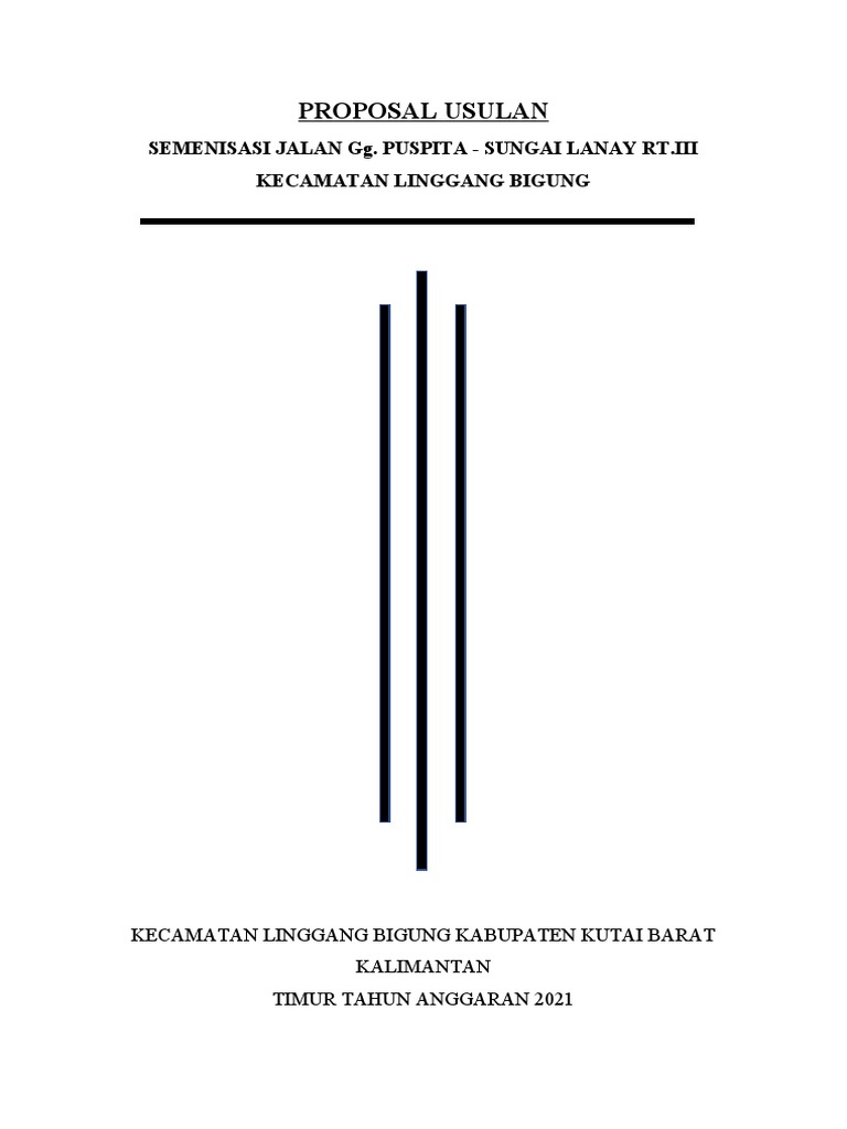 Proposal Gang Puspita v2 | PDF