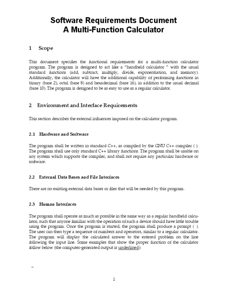 Calculator | PDF | Decimal | Computer Science
