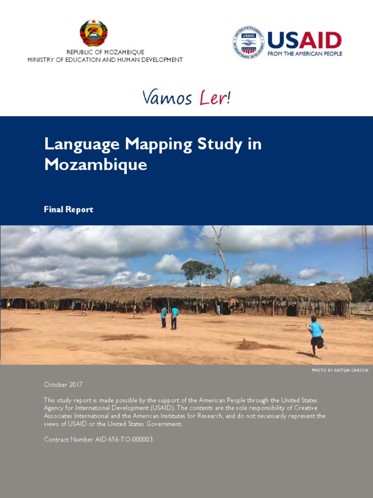 Language Mapping Study in | PDF | Multilingualism | Literacy