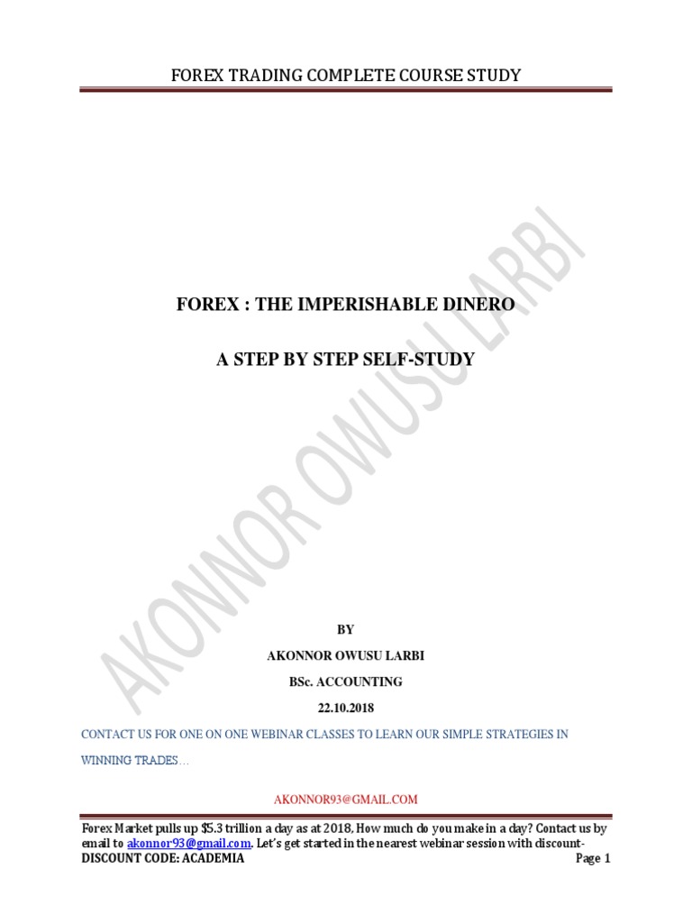 Forex Trading Complete Course Study Fore | PDF