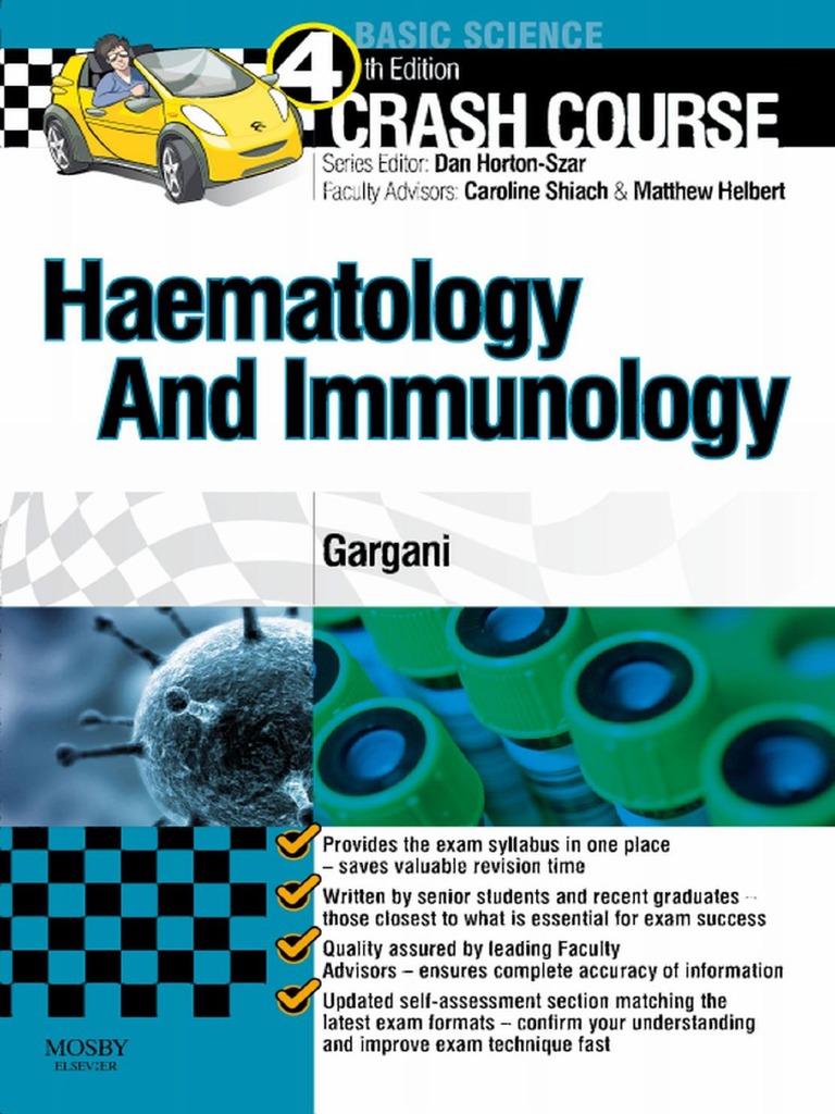 Crash Course Haematology and Immunology 4th - Gargani | PDF ...