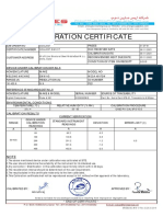 UTI Test Certificate | PDF
