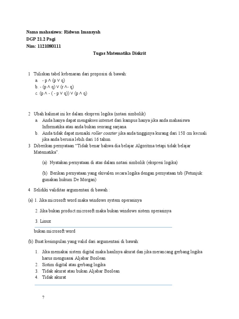 Ridwan Imansyah DGP 02 | PDF